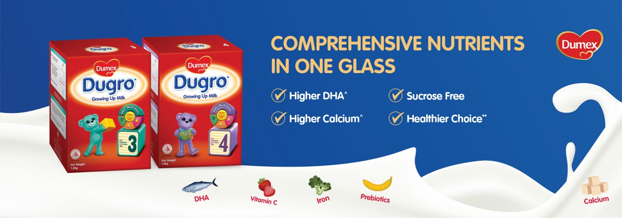 Dugro® Products - Milk Powder Formula | Dumex Singapore