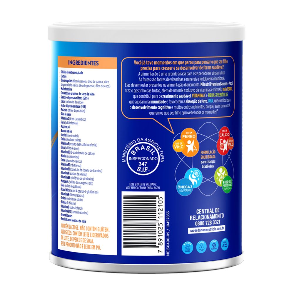 Milnutri Vitamina de Frutas