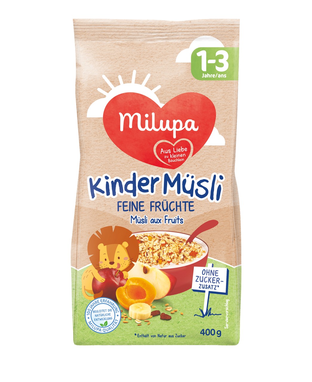 Kinder Müsli Feine Früchte (ab 1 Jahr) | Milupa
