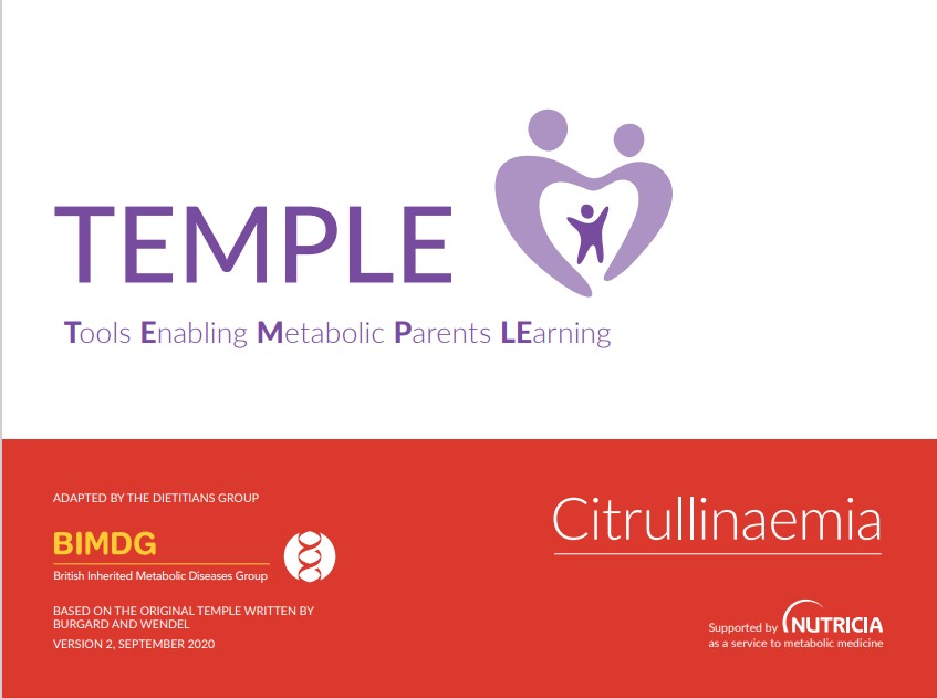 TEMPLE – Tools Enabling Metabolic Parents’ Learning