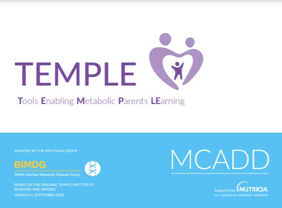 TEMPLE – Tools Enabling Metabolic Parents’ Learning