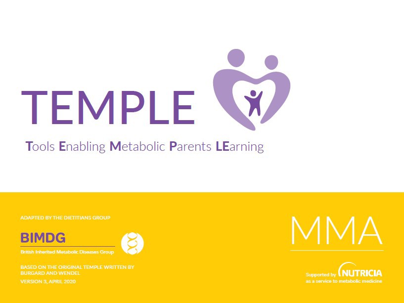 TEMPLE – Tools Enabling Metabolic Parents’ Learning
