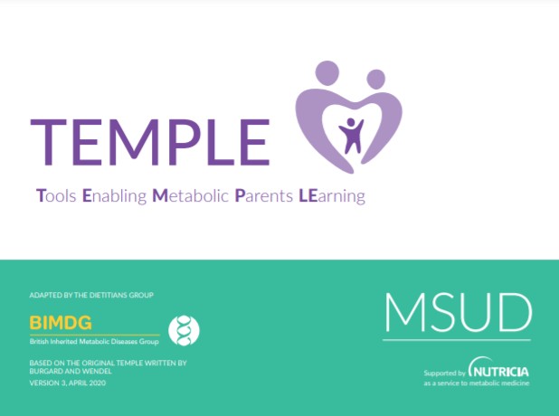 TEMPLE – Tools Enabling Metabolic Parents’ Learning