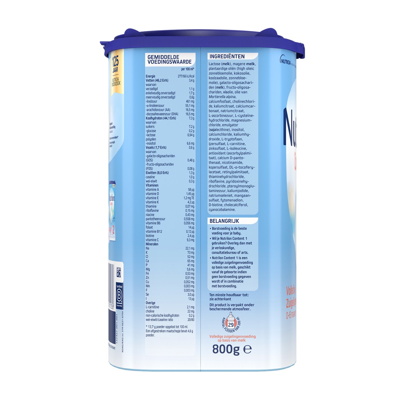 Nutrilon Content 1 | Volledige Zuigenlingenvoeding