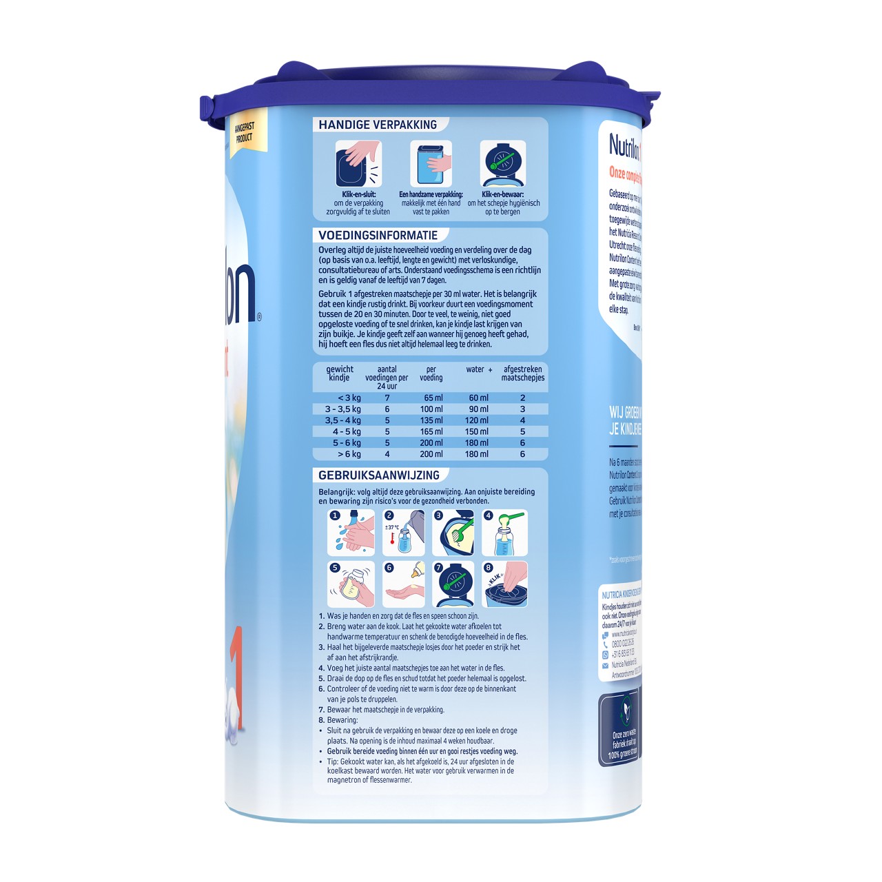 Nutrilon Content 1 | Volledige Zuigenlingenvoeding