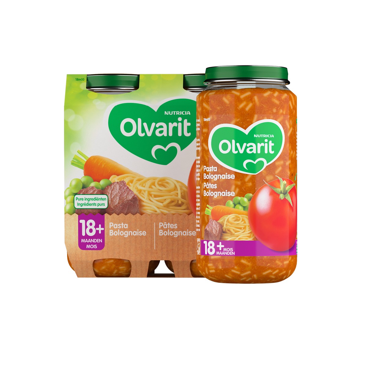 Olvarit Spaghetti bolognese 18+