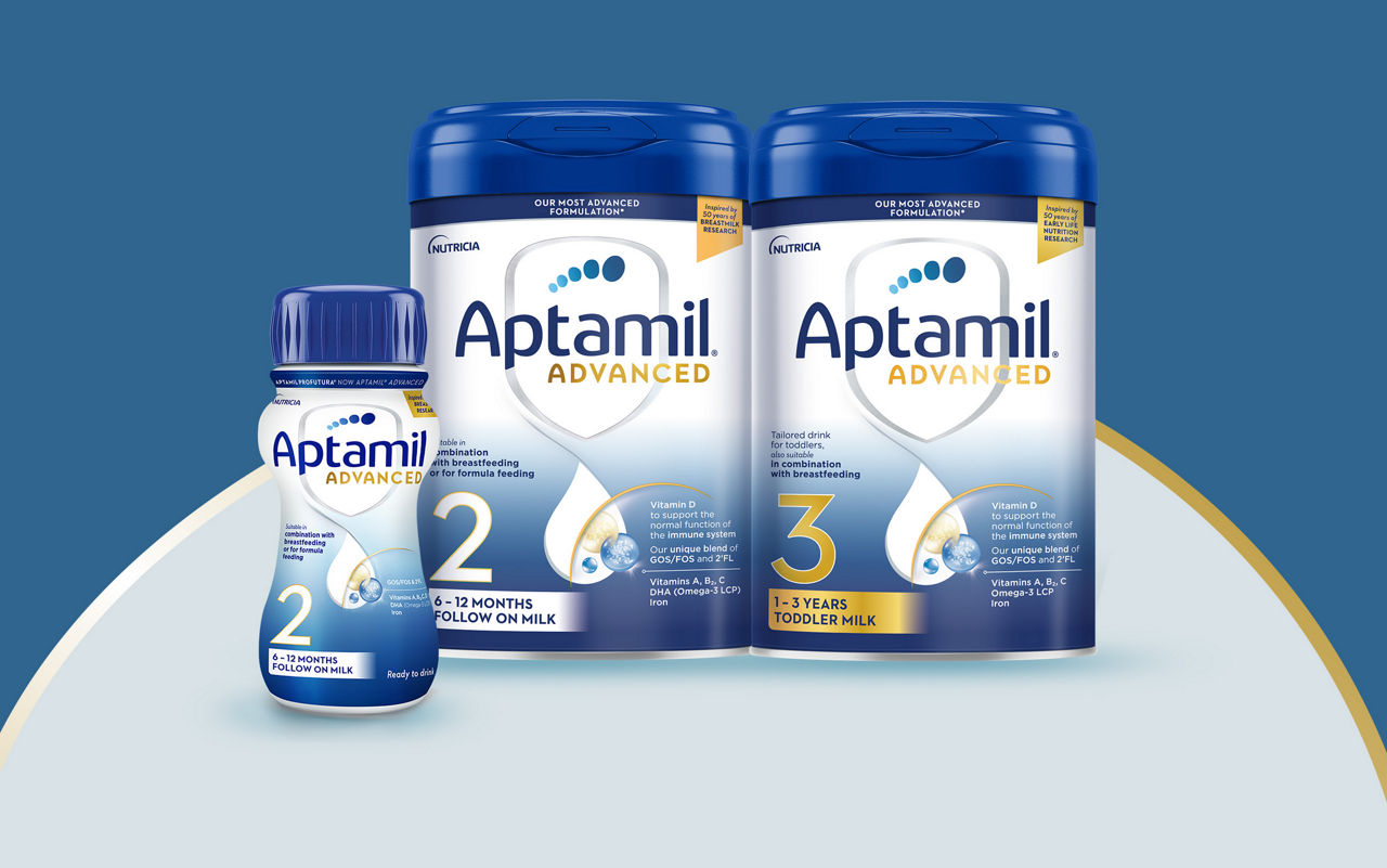 Aptamil® Advanced Product Range | Baby Milk Formula | Aptaclub