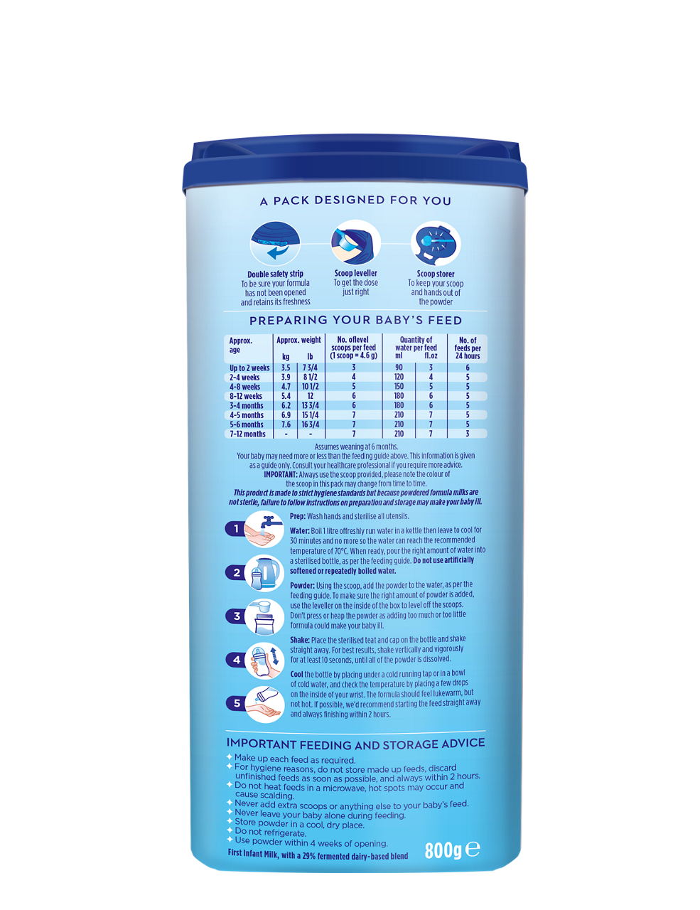 Aptamil Infant Formula 800g | Aptaclub UK