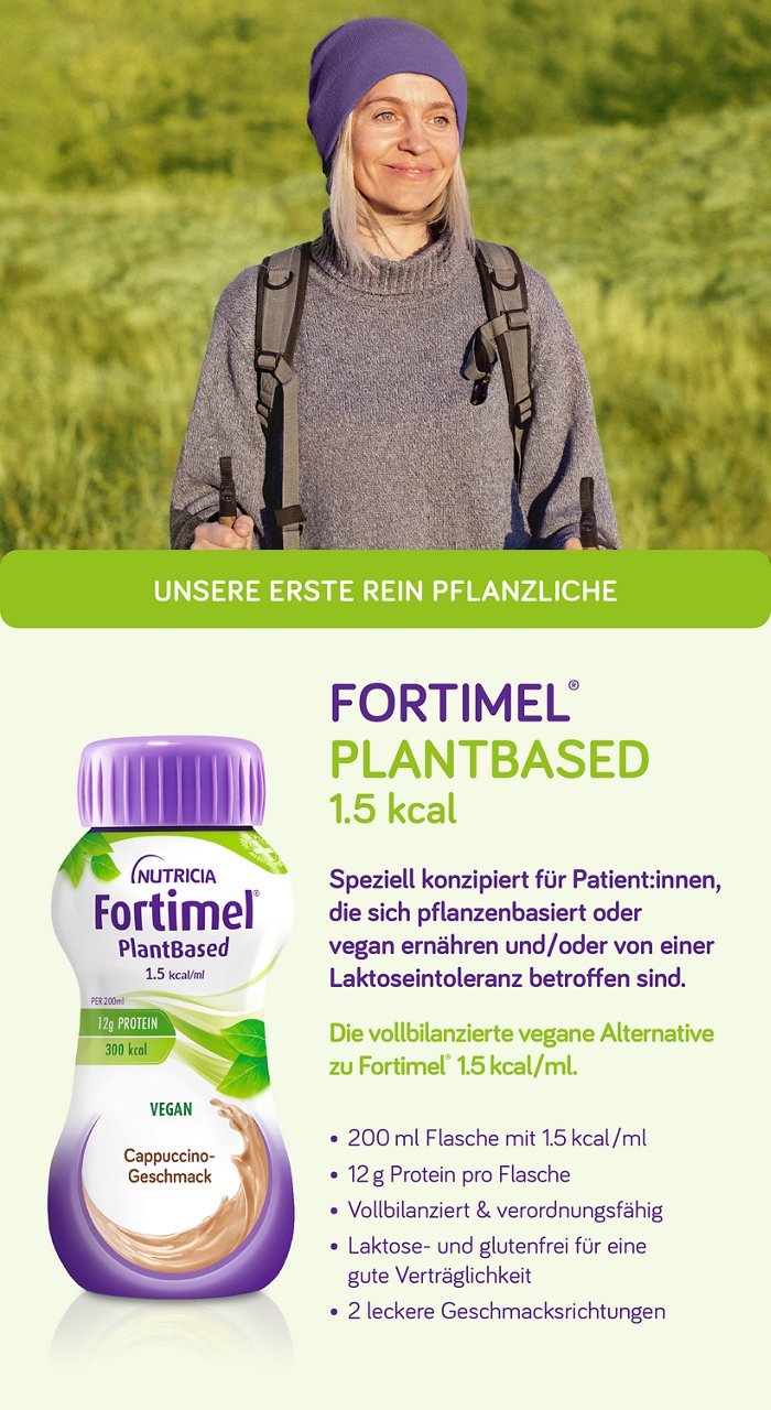 Fortimel® Trinknahrung | für Medizinisches Fachpersonal