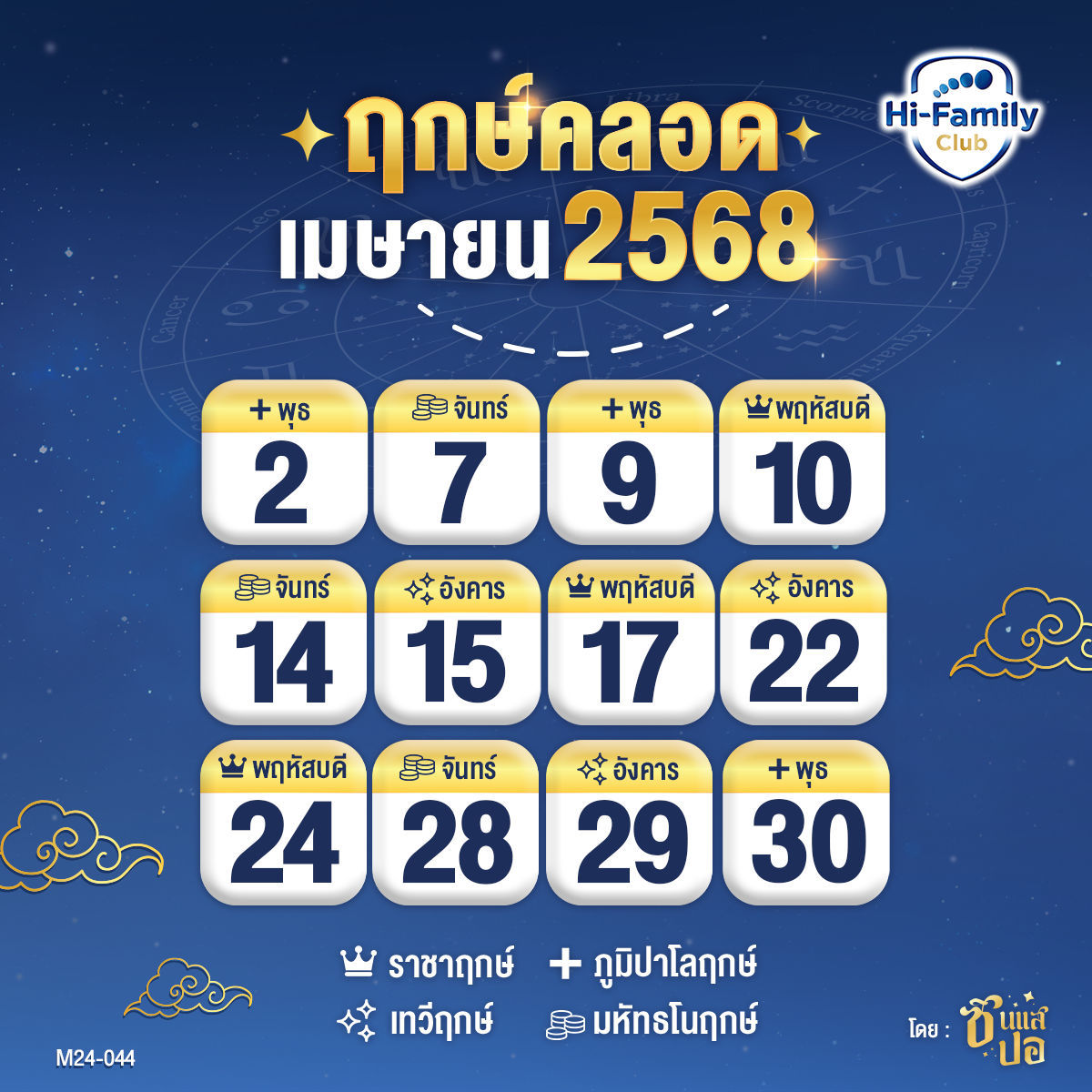 ฤกษ์ผ่าคลอดมงคล ปีมะเส็ง 2568
