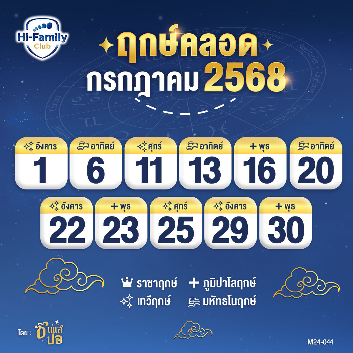 ฤกษ์ผ่าคลอดมงคล ปีมะเส็ง 2568