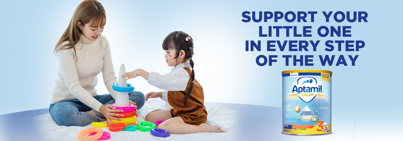 Aptamil® Gold+ | Formulated Milk Powder for Toddlers & Children