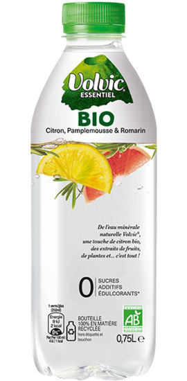 Volvic Essentiel Bio | Pamplemousse | Volvic France