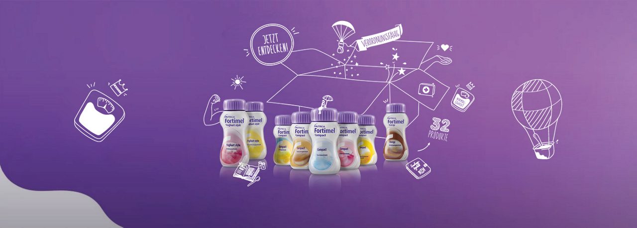 Fortimel Trinknahrung - Nutricia-Med