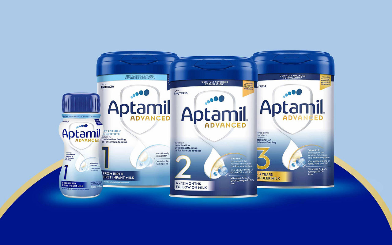 Aptamil® Formula Milks & Cereals | Aptamil IE